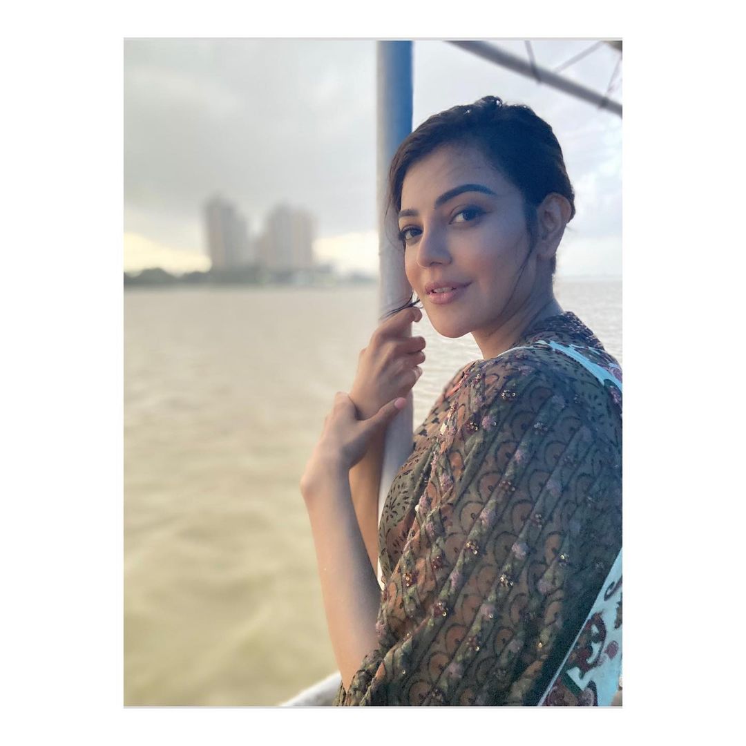 Chahat Khanna In Kajal
