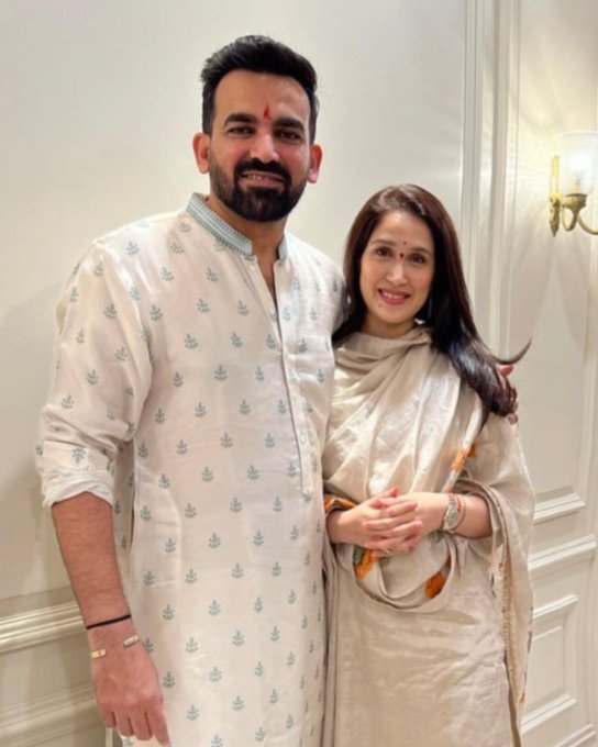 Zaheer Khan heart Sagarika at first sight-make papad to con