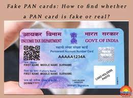 Is your PAN card fake somewhere? Check with these easy steps