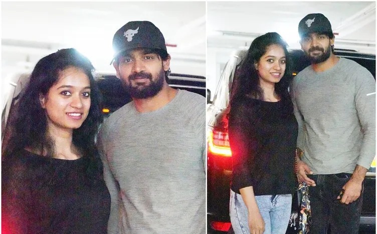 Valimai actor Kartikeya and his wife Lohitha Reddy spotted