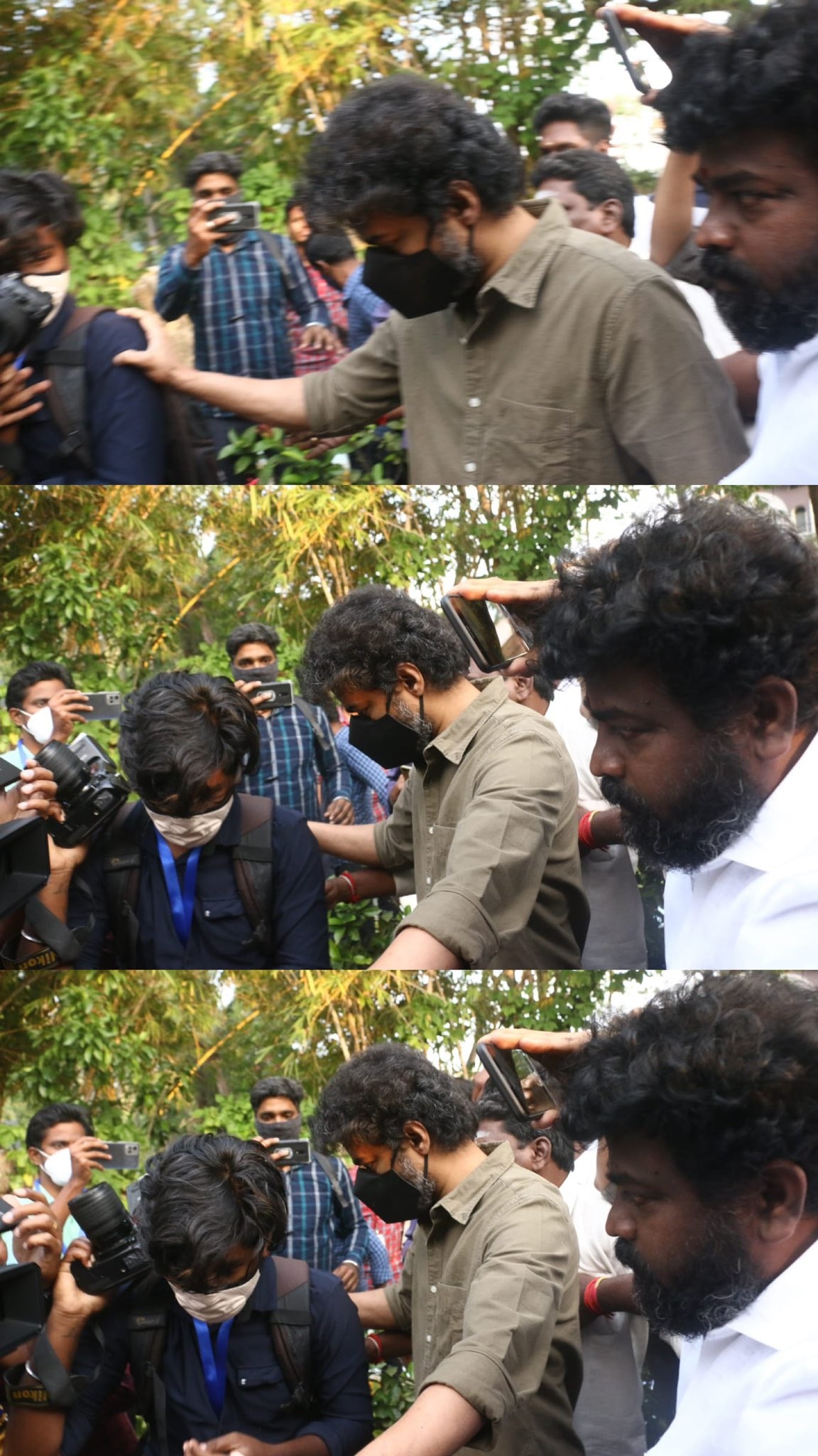 Vijay finally Apologized to Journalist for his behaviour