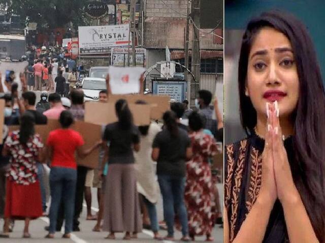 Losliya admiringly emotional on Sri Lankan crisis