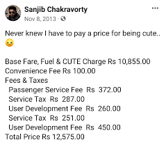 Indigo asks passengers for CUTE charge