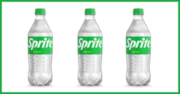 Sprite ditches its iconic green color for clear white..
