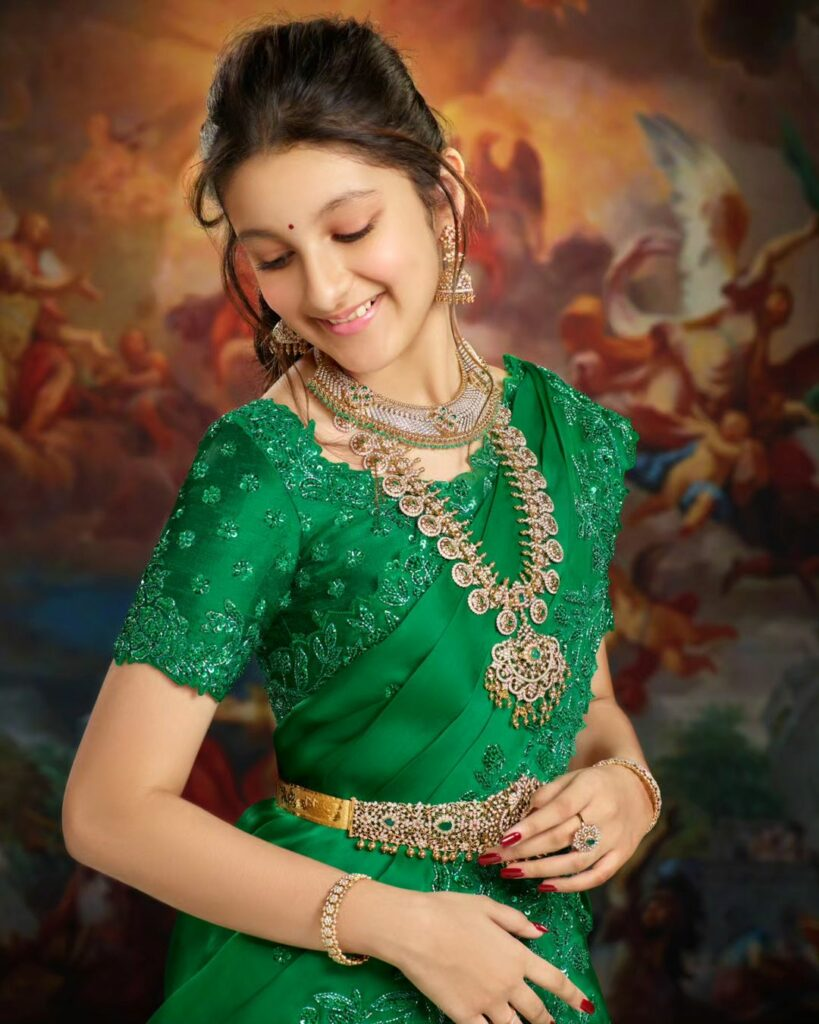 Sithara Show-Stopping In Traditional Look