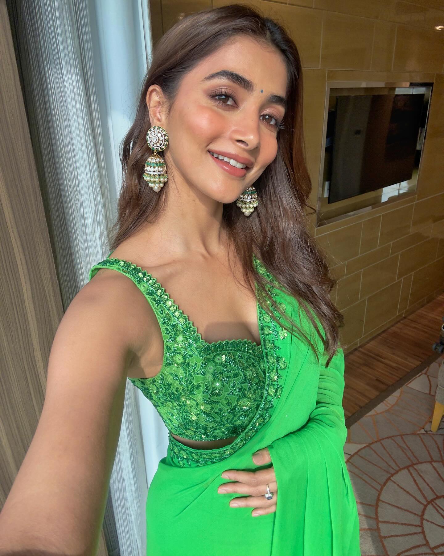 Pooja Hegde in Ethnic Wear Will Tempt Your Mood - See These