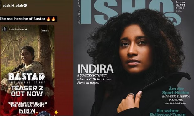 Indira Tiwari: Ada called Indira the real heroine of Basta