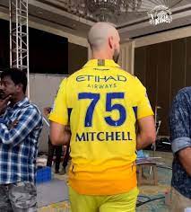 Best surprise to the CSK fans.. ? Mitchell in Texas Super K