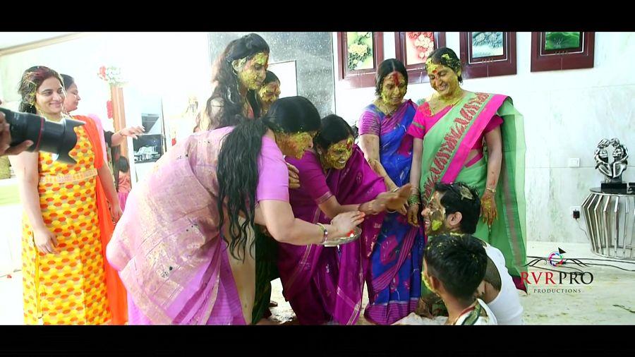 Celebs at Gali Janardhan Reddy Daughter Wedding Hungama Pho