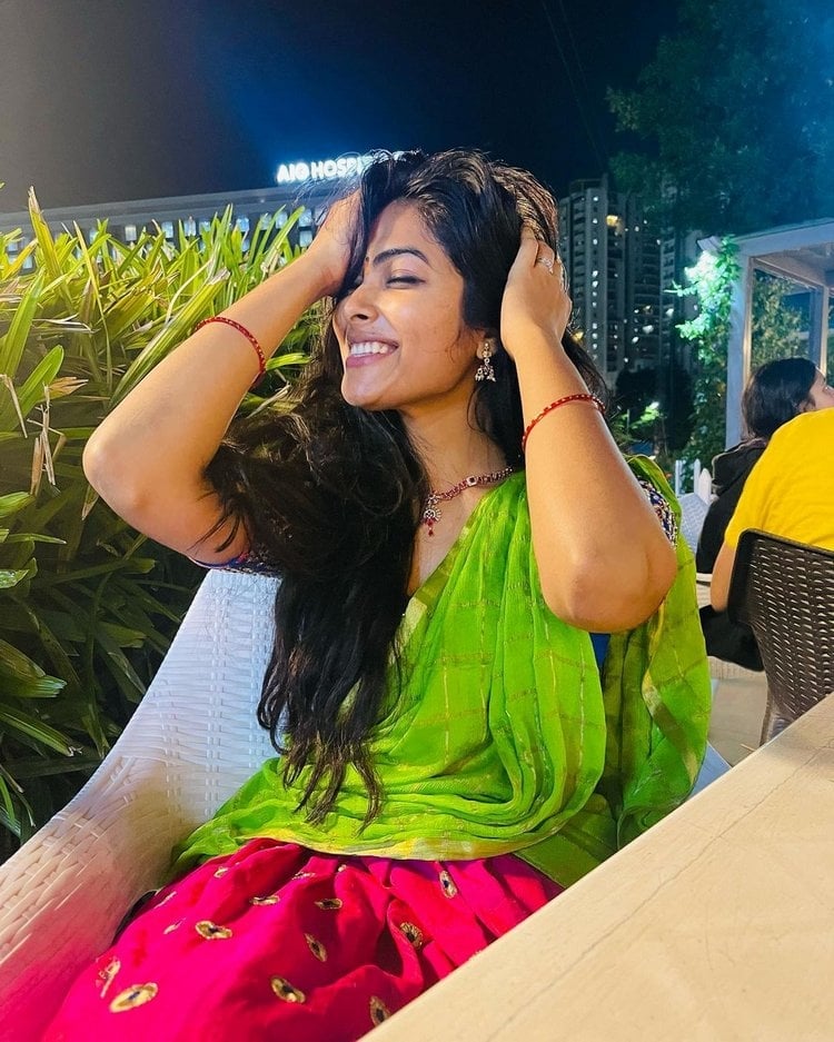 Divi Vadthya latest Traditional Photos