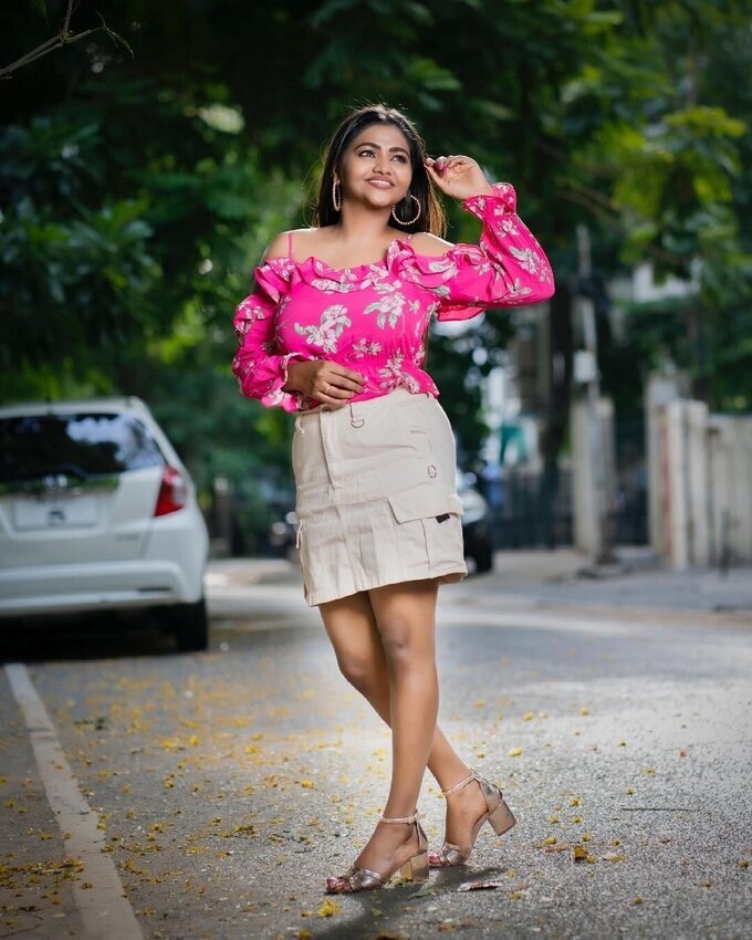 Actress And Model Shalu Shamu Latest Photoshoot