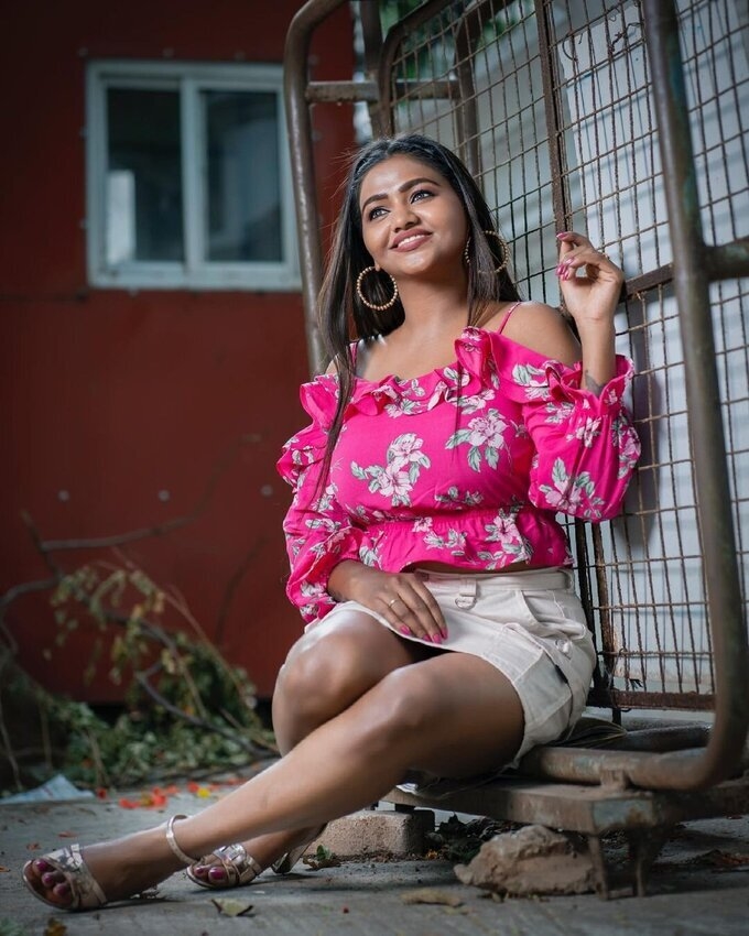 Actress And Model Shalu Shamu Latest Photoshoot