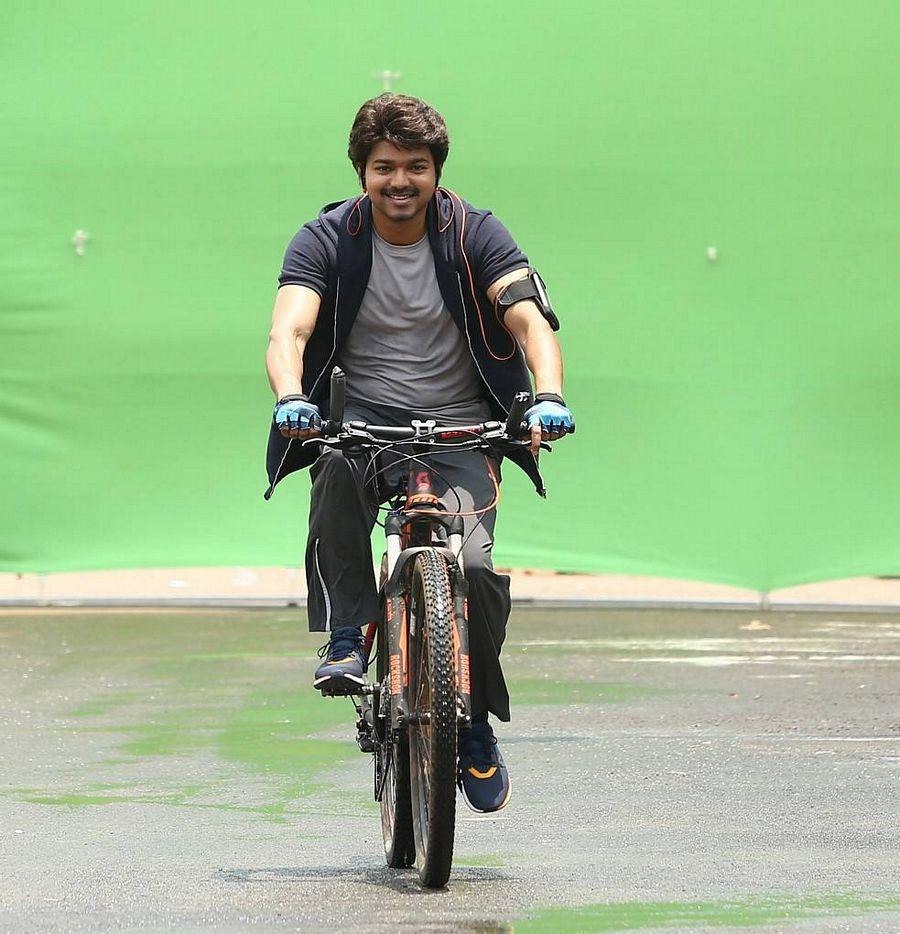 Actor Vijay Latest Stills from Agent Bhairava