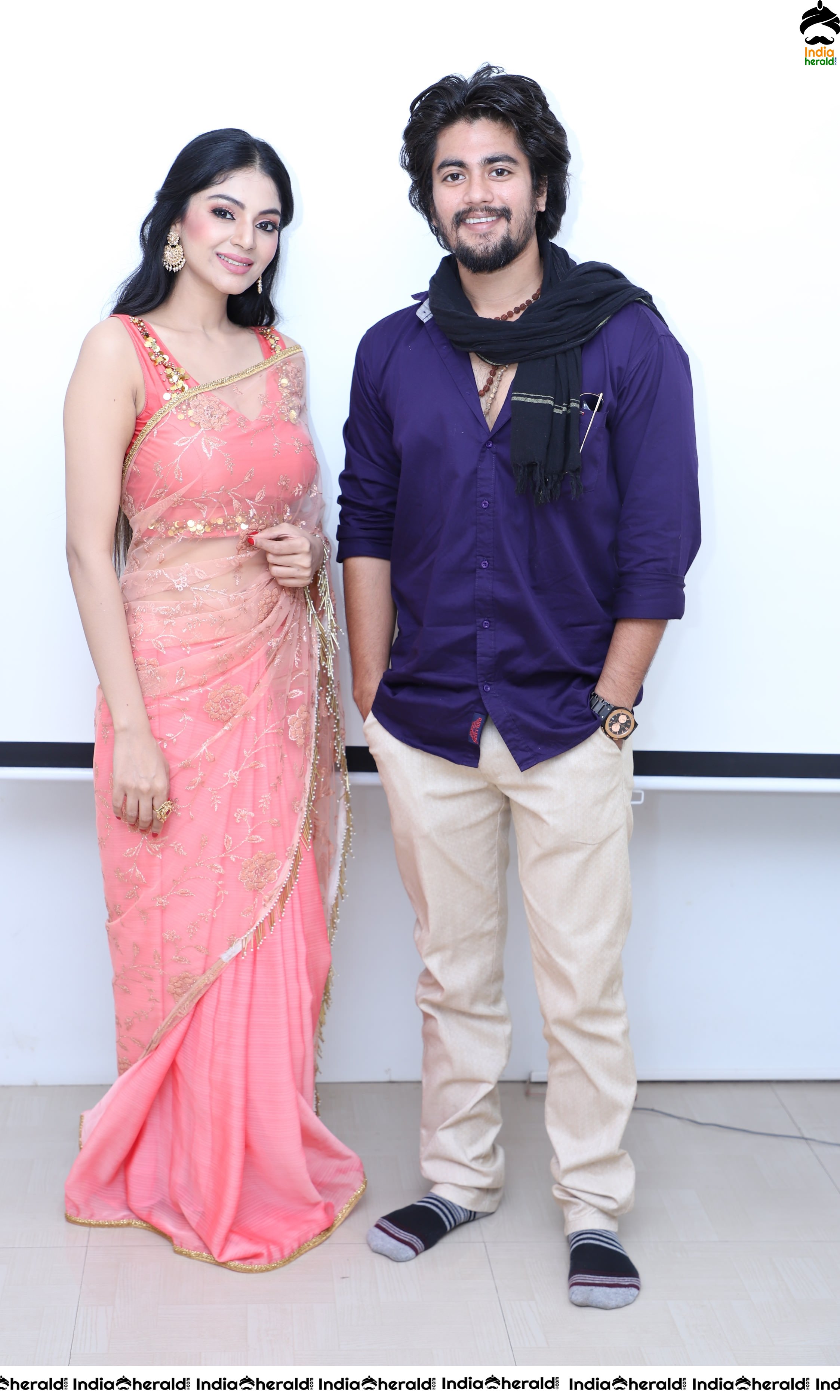Actor Alex Photos with Sanam Shetty for Ethir Vinai