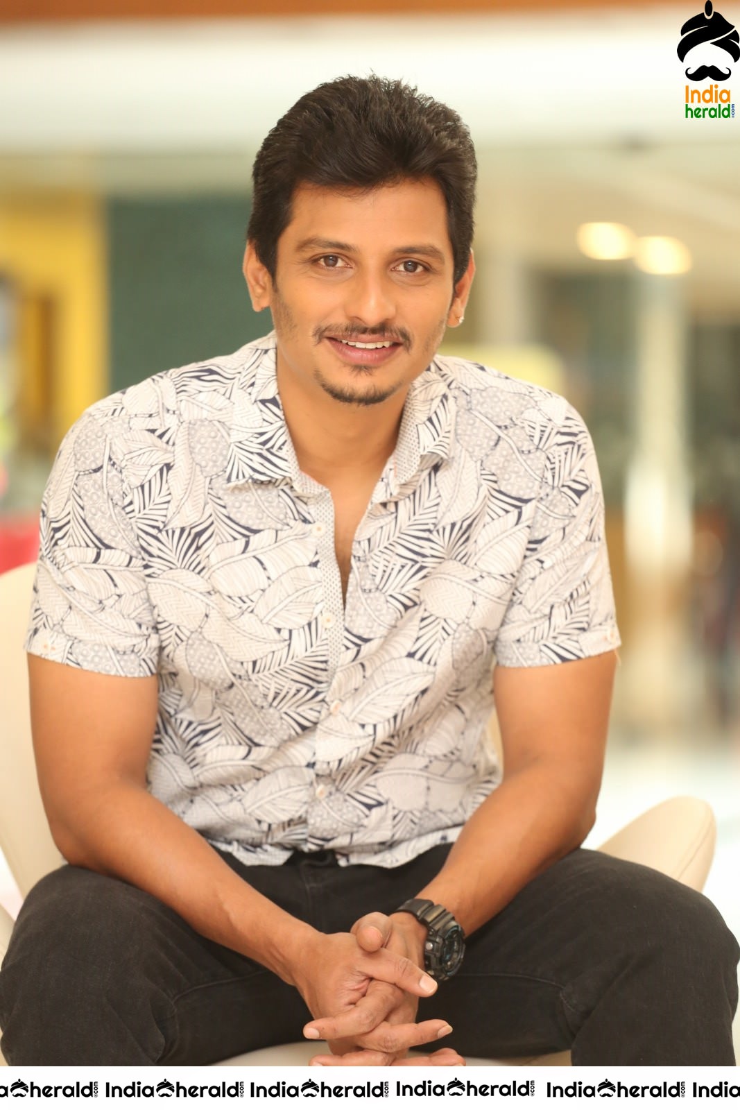 Actor Jiiva Interview Stills for his latest release Seeru m