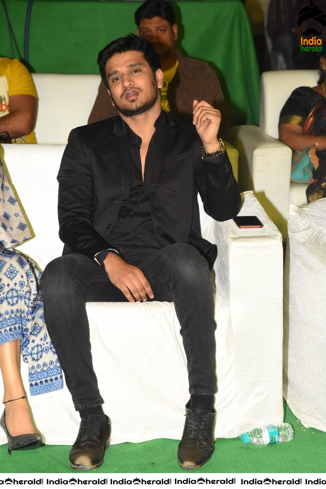 Actor Nikhil Siddhartha Photos from Arjun Suravaram Event S