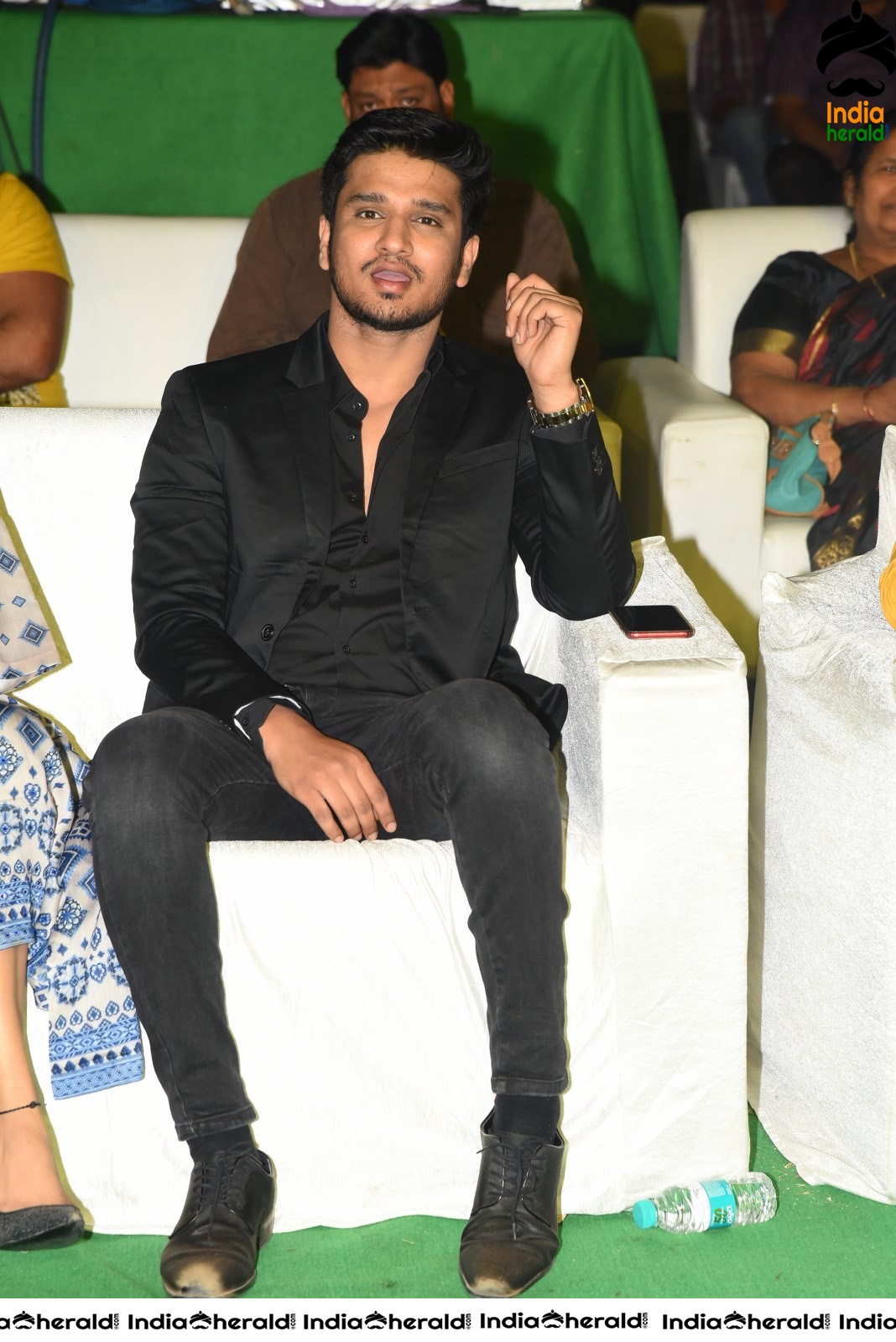 Actor Nikhil Siddhartha Photos from Arjun Suravaram Event S