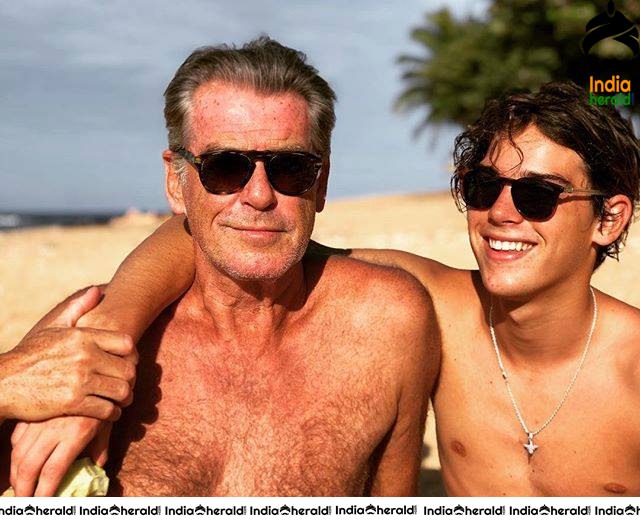 Actor Pierce Brosnan Rare Photos Collection Set 1