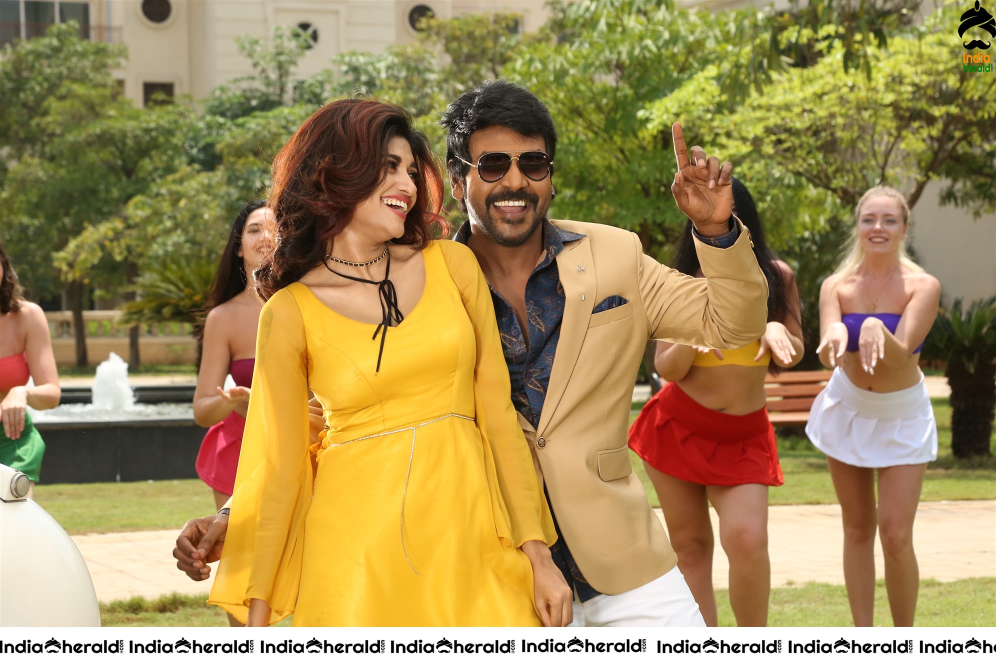 Actor Raghava Lawrence Photos from his Hit Franchise Movie