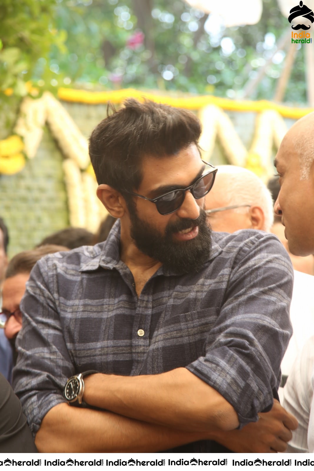 Actor Rana latest stills at Ashok Galle launch