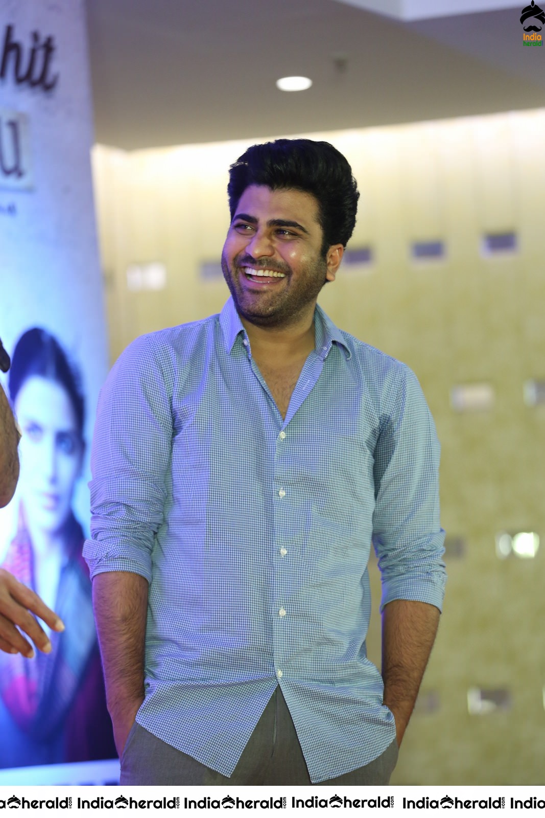 Actor Sharwanand Latest Photos during Jaanu Thanks and Succ