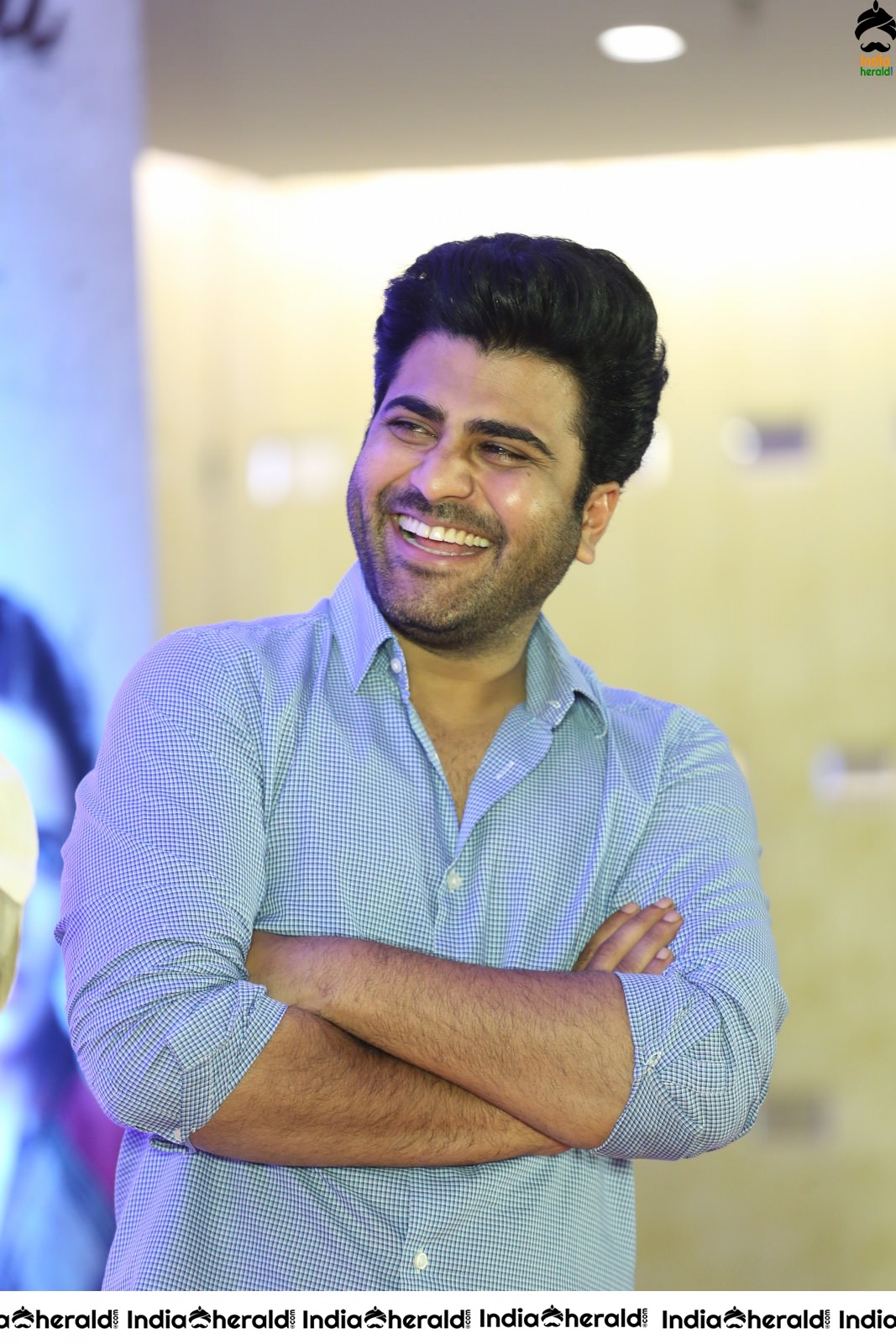 Actor Sharwanand Latest Photos during Jaanu Thanks and Succ