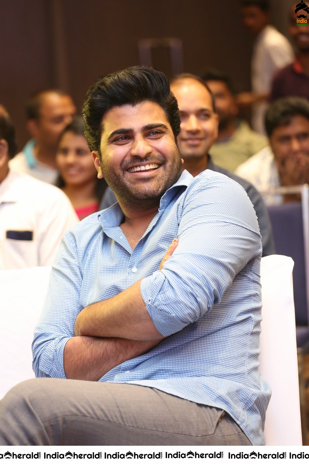 Actor Sharwanand Latest Photos during Jaanu Thanks and Succ