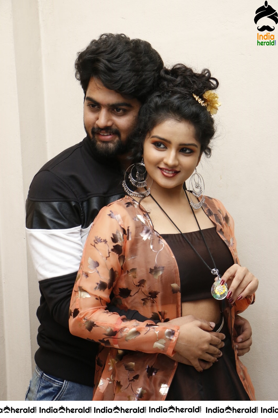 Actor Sreeram Nimmala Photos with Hot Actress Karonnya Katt