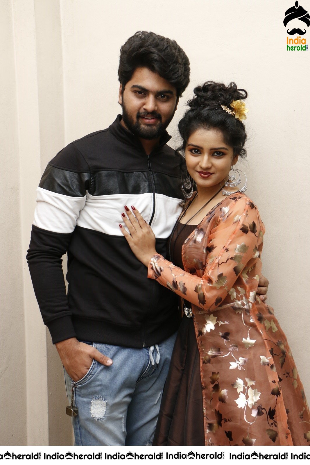 Actor Sreeram Nimmala Photos with Hot Actress Karonnya Katt