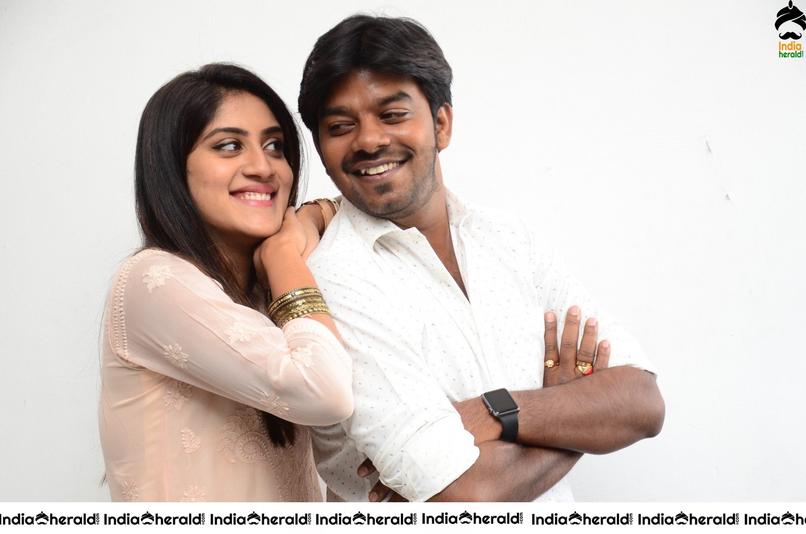 Actor Sudigali Sudheer unseen Photoshoot with Dhanya Set 1