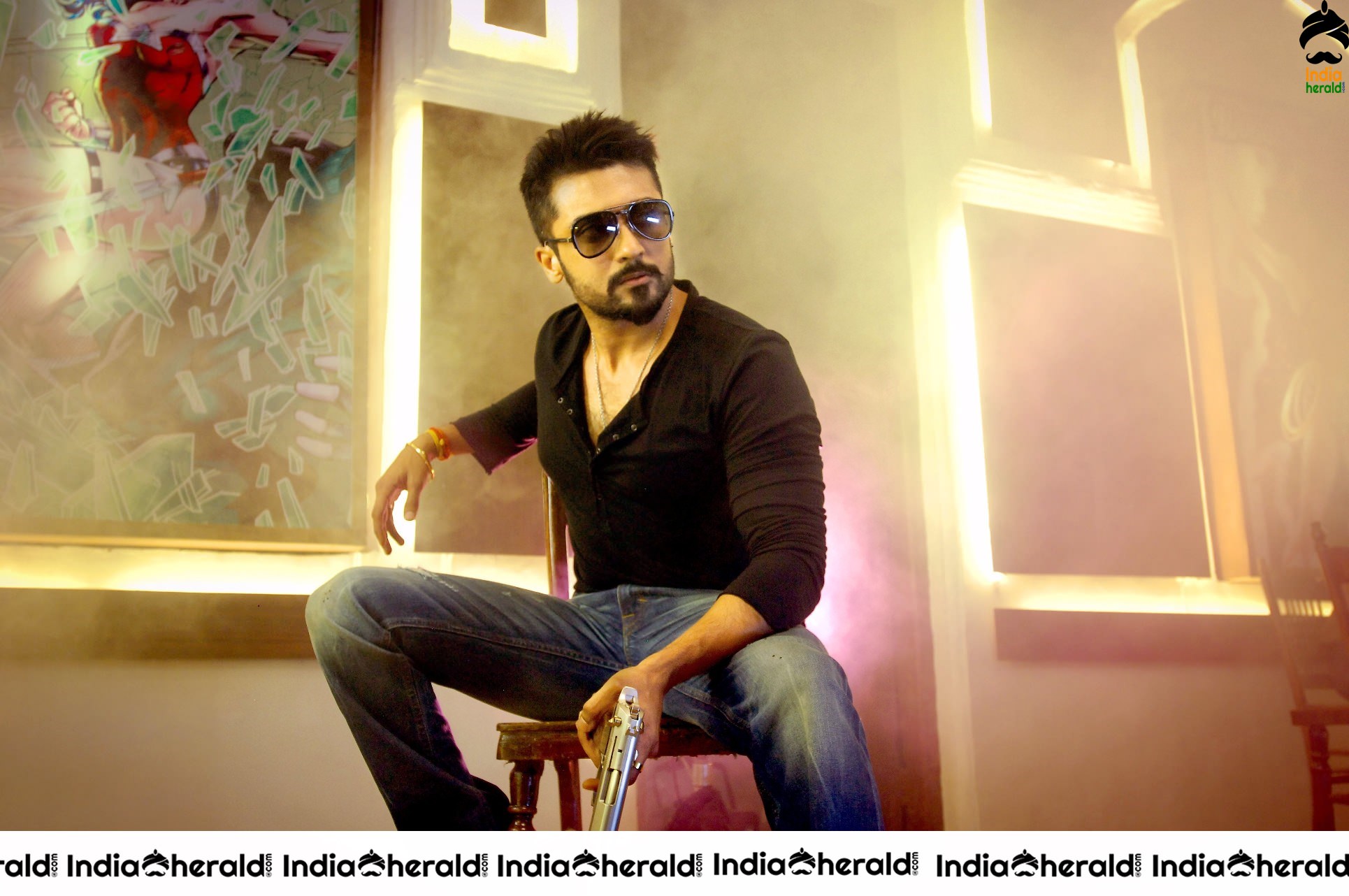 Actor Surya Wallpapers In Anjaan