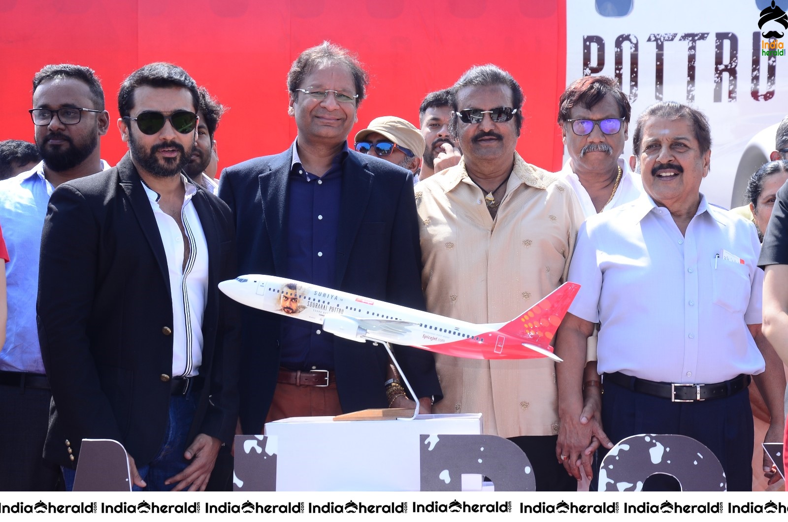 Actor Suriya with his Father Sivakumar takes under privileg