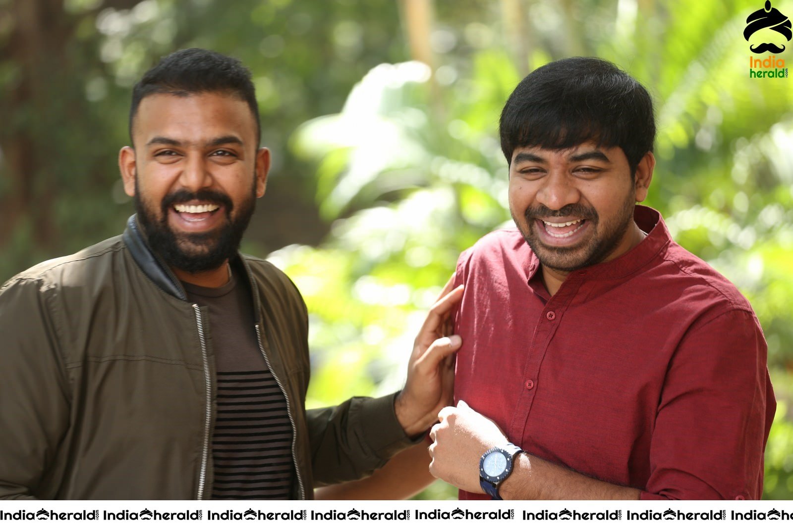Actor Tharun Bhascker and Abhinav Komadam Stills