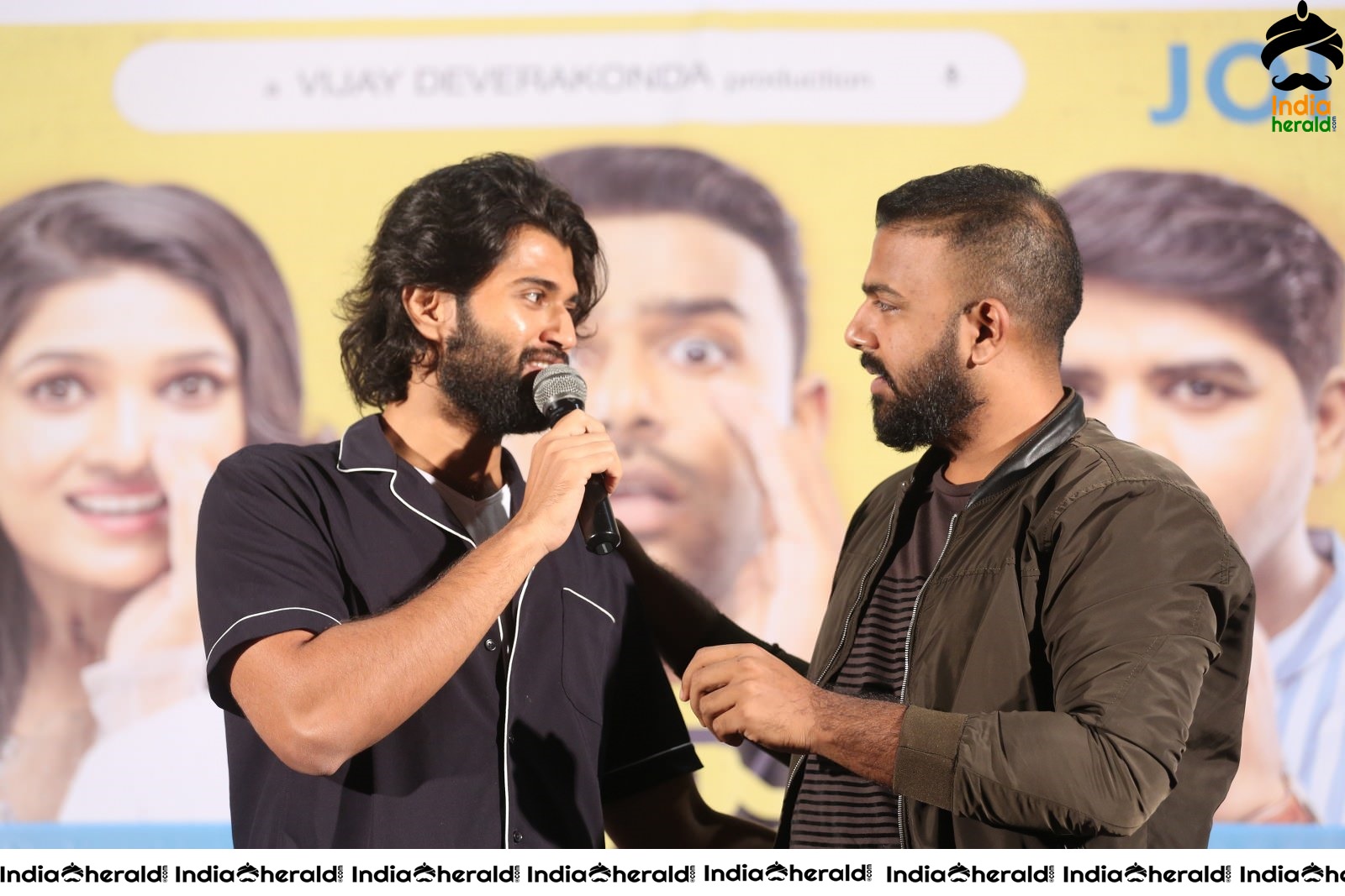 Actor Tharun Bhascker and Vijay Deverakonda Share a Happy m