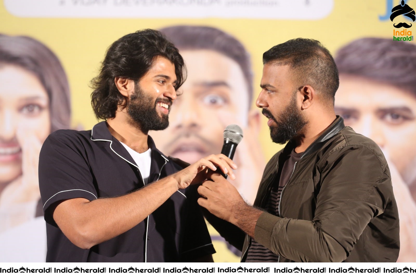 Actor Tharun Bhascker and Vijay Deverakonda Share a Happy m