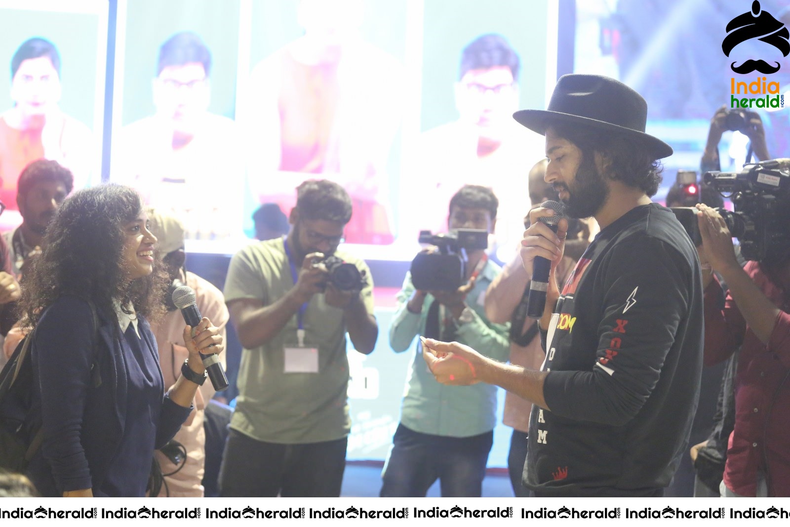 Actor Vijay Deverakonda Interview Stills Before MMC Event