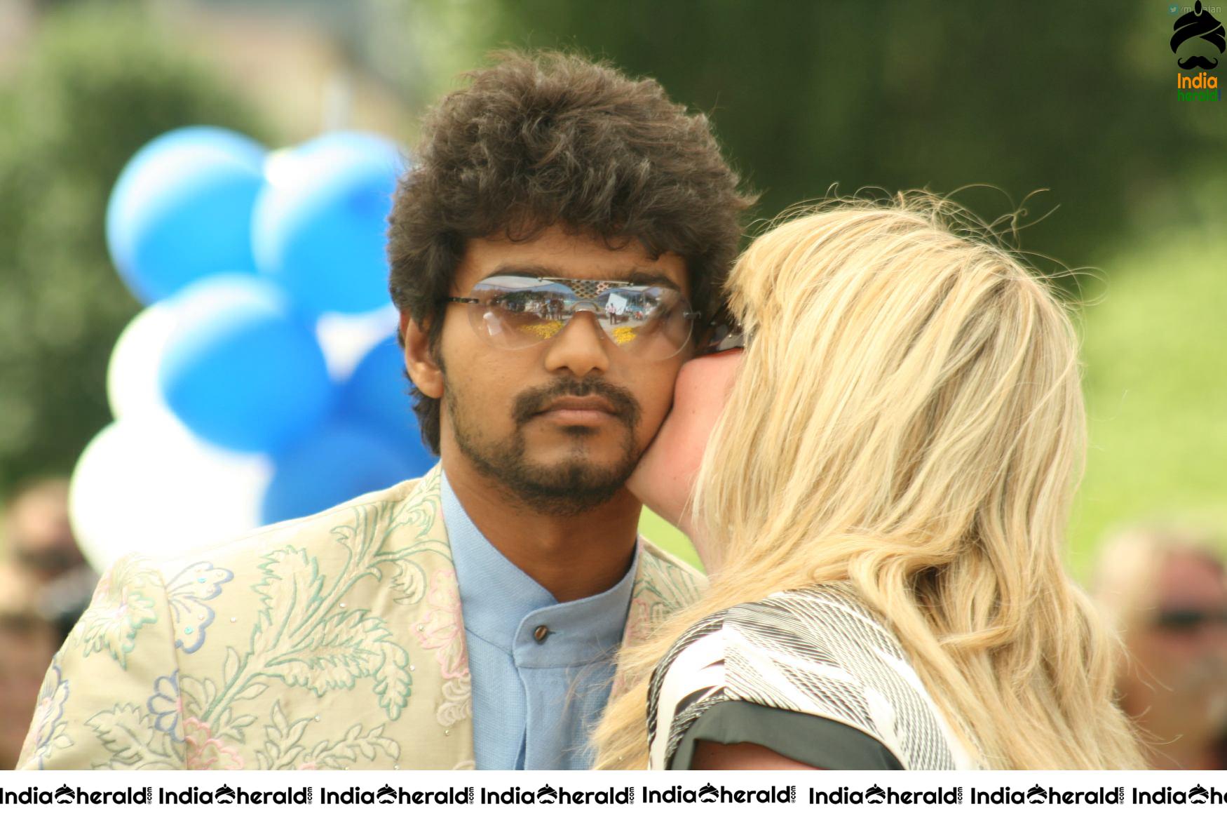 Actor Vijay Photos in Various attire during a Movie Shoot S