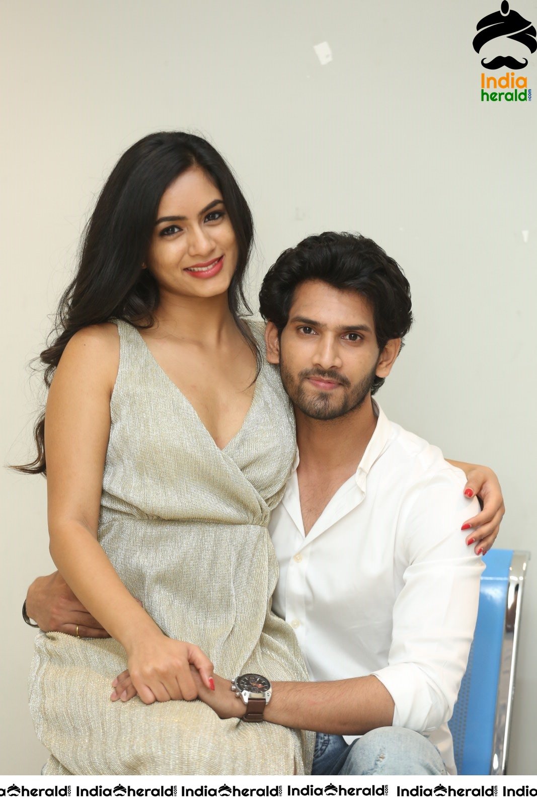 Actor Viraj Ashwin along with Neha Krishna Stills Set 2