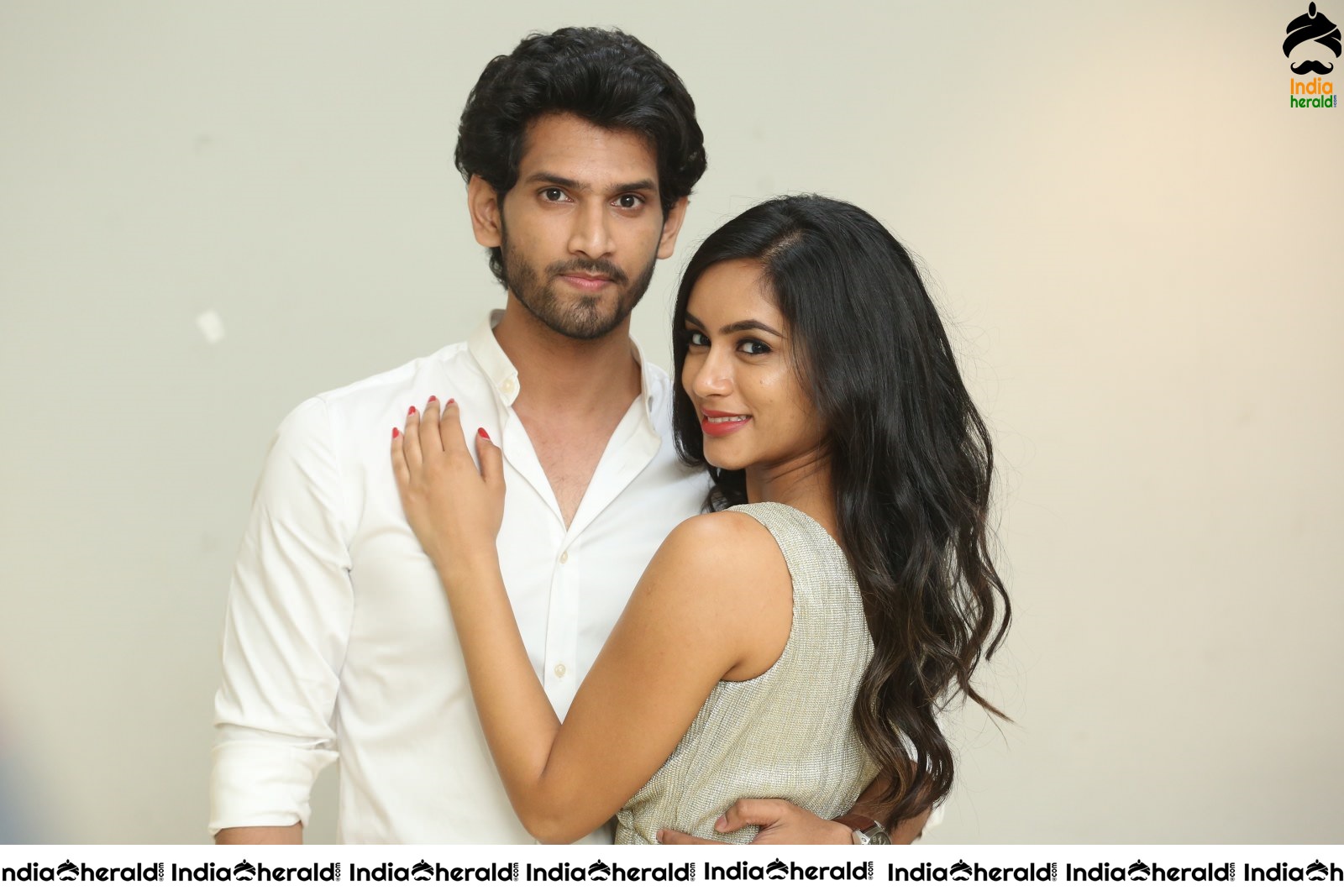 Actor Viraj Ashwin Hot Stills with the female lead Set 2