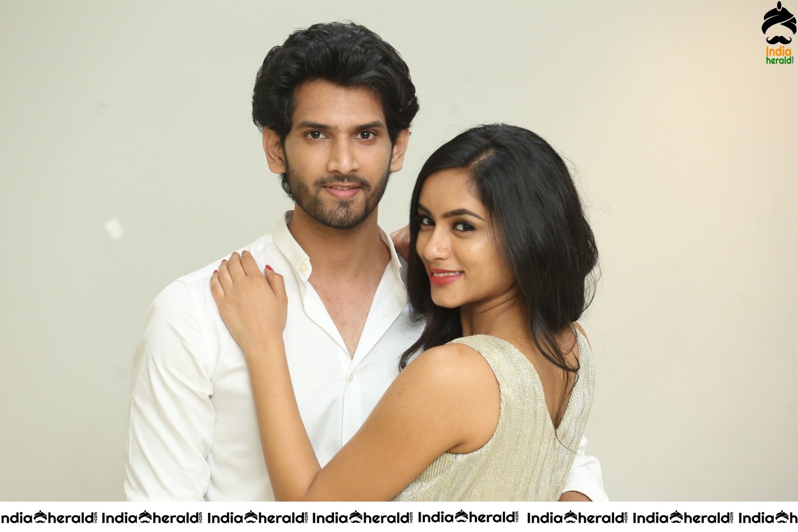 Actor Viraj Ashwin Hot Stills with the female lead Set 2