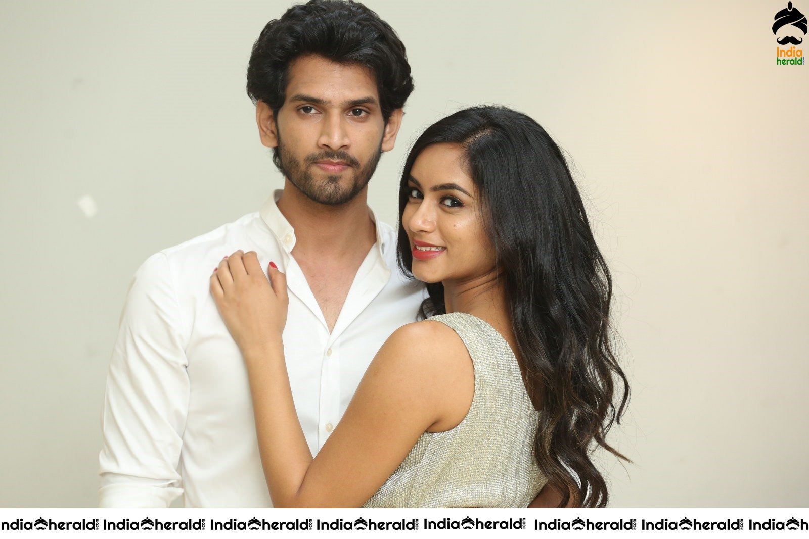 Actor Viraj Ashwin Hot Stills with the female lead Set 2