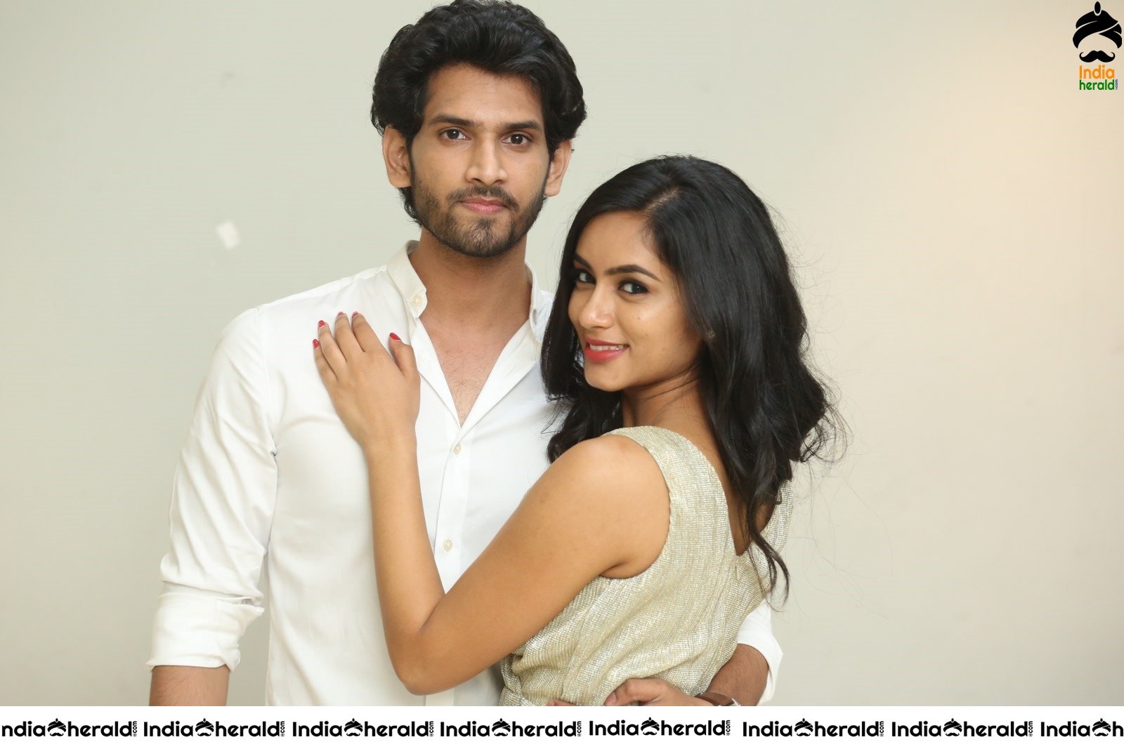 Actor Viraj Ashwin Hot Stills with the female lead Set 2