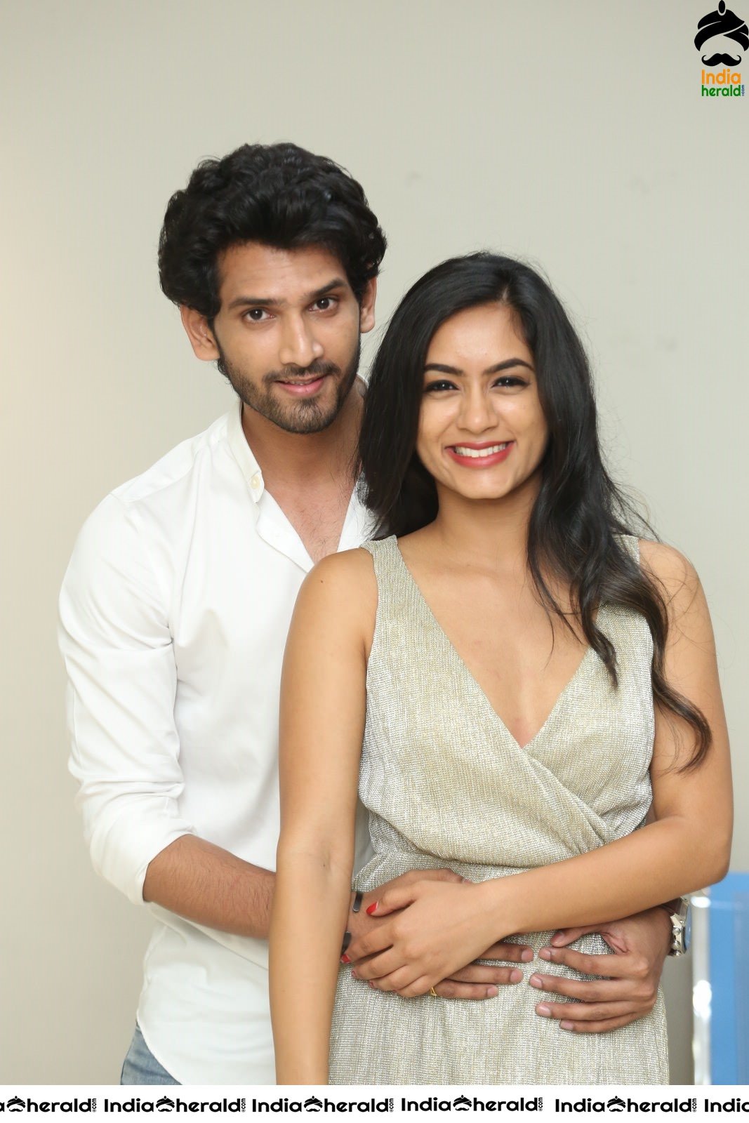 Actor Viraj Ashwin Latest Stills with the female lead Set 1