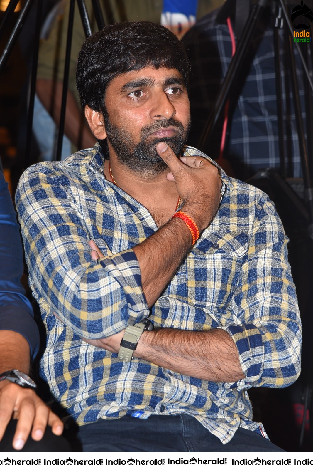 Actors Photos while attending College Kumar audio release S