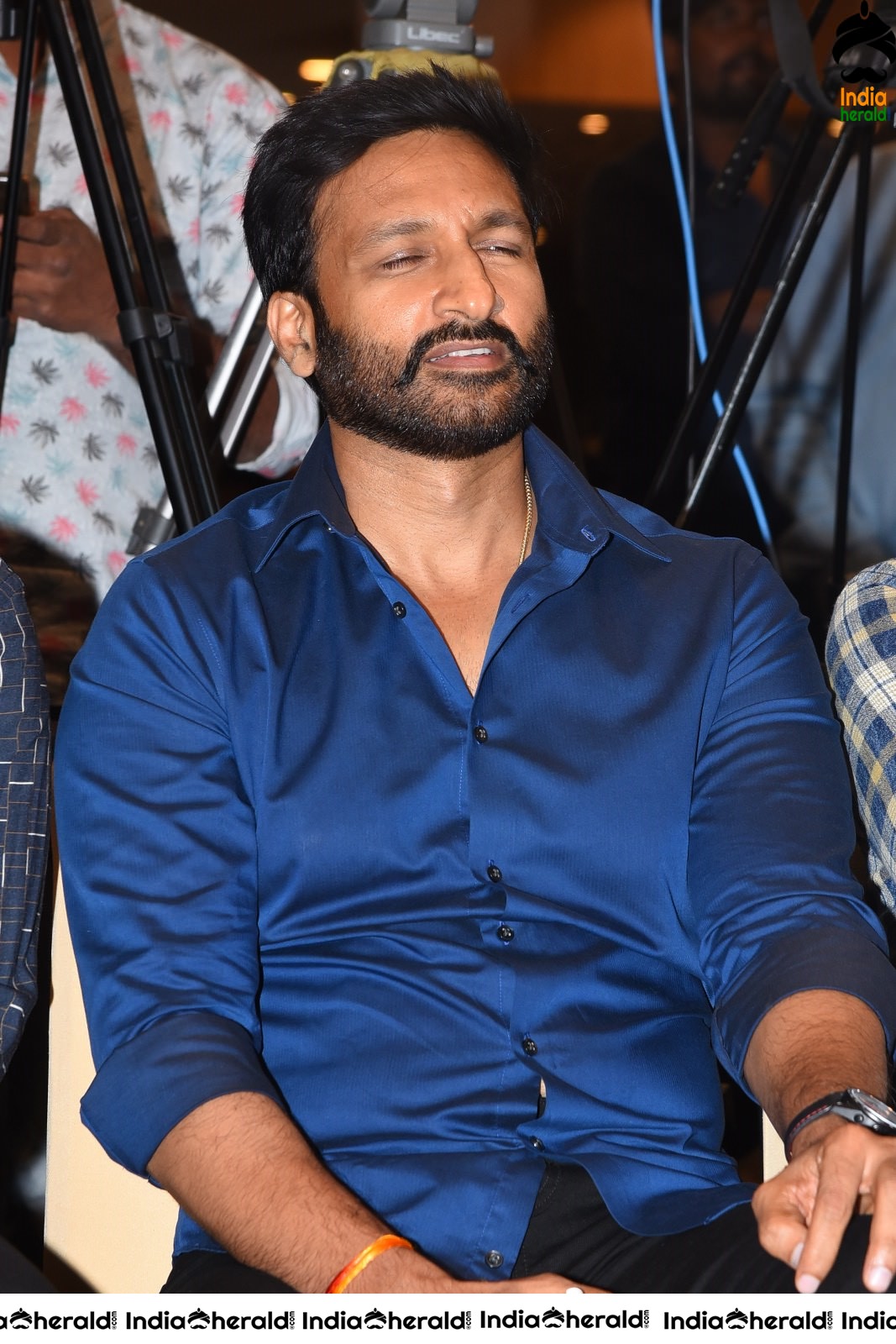 Actors Photos while attending College Kumar audio release S