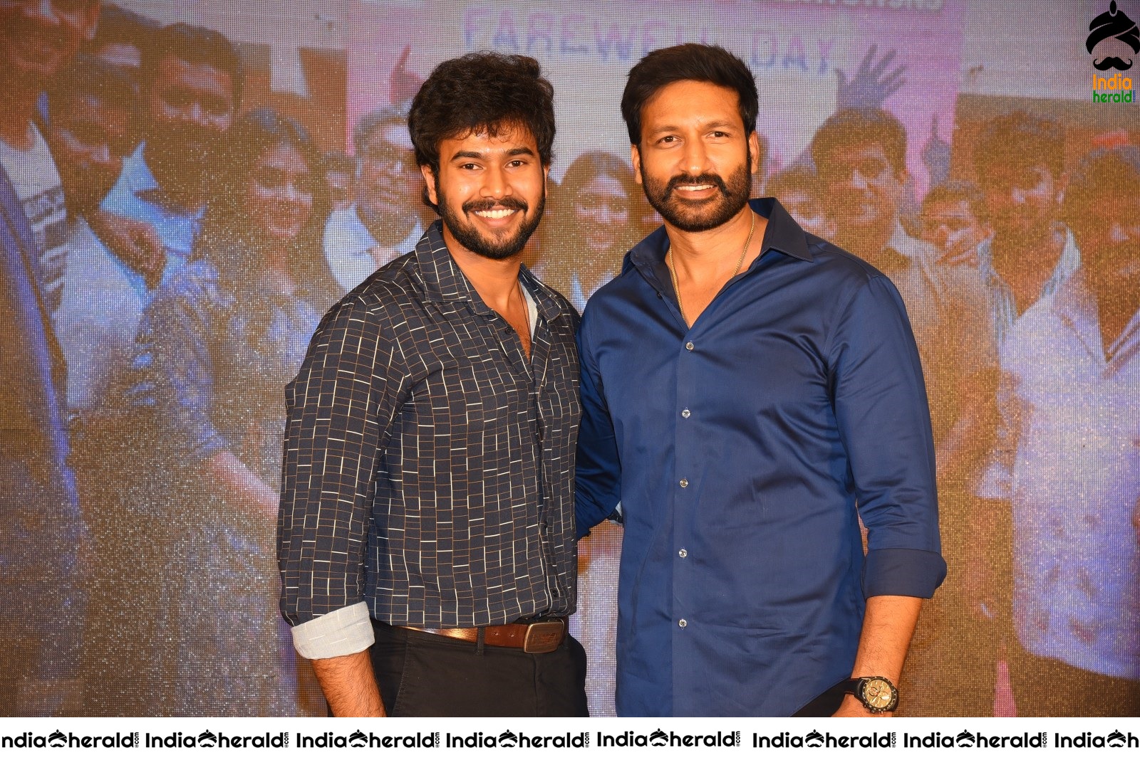 Actors Photos while attending College Kumar audio release S