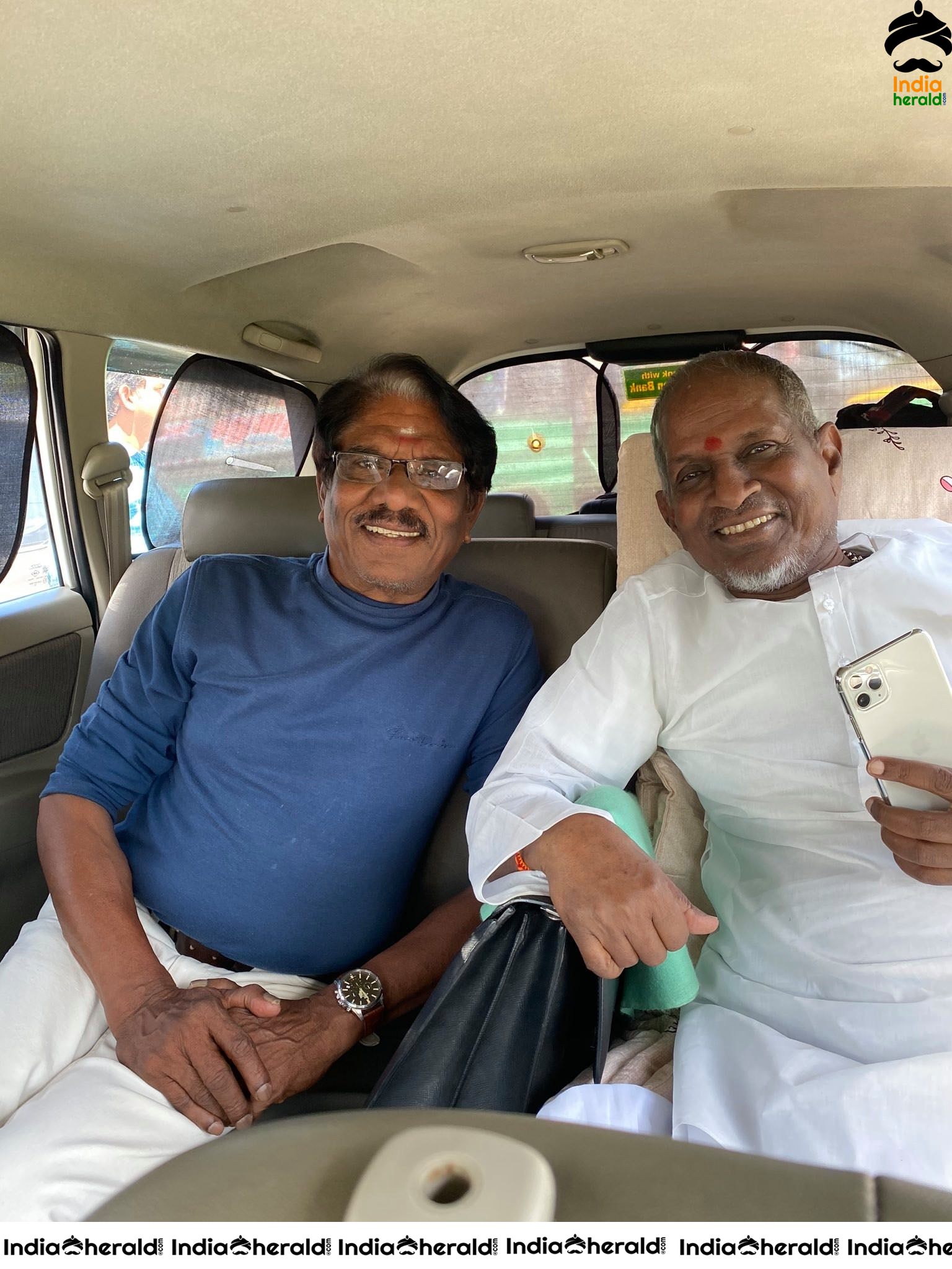 Director Bharathi Raja and Music Composer Ilayaraja Seen To