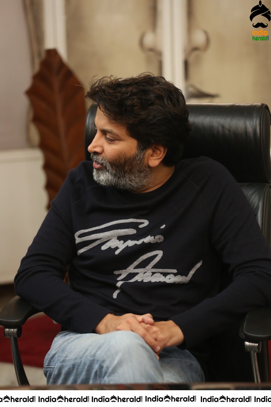 Director Trivikram Srinivas Interview Stills Set 2