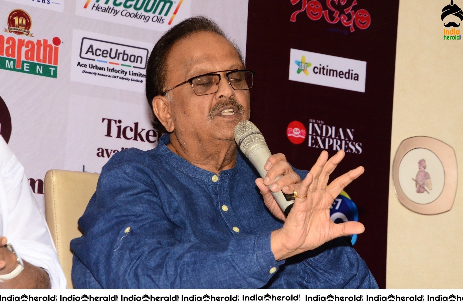 Legendary Singer S P Balasubramaniam Latest Photos Set 2