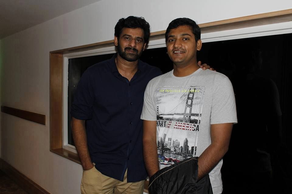 Rebel Star Prabhas with Fans Photos